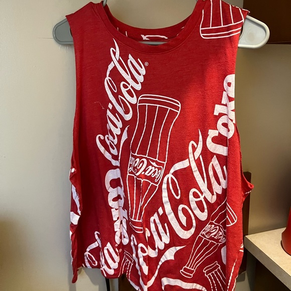 Coca Cola | Tops | Coca Cola Red Tank Top | Poshmark